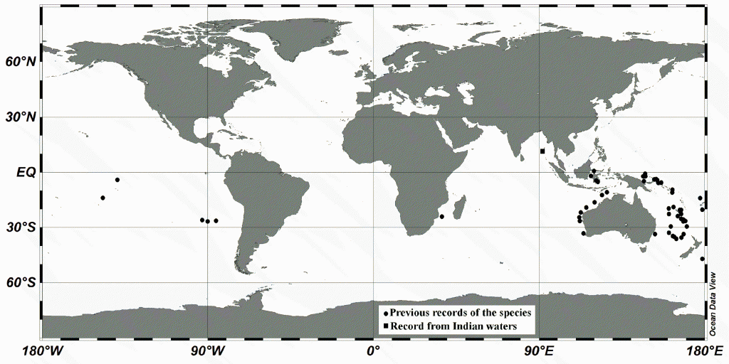 New record of brittle star from Andaman waters, with bathymetric range ...